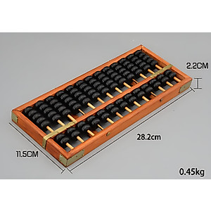 MAGIKON Vintage-Style Chinese Wooden Abacus, Chinese Lucky Calculator