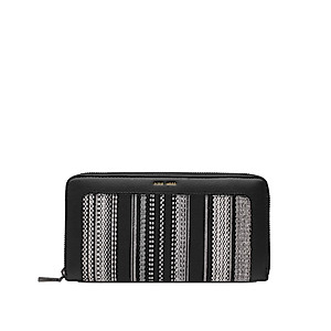 Pixie Mood Inc Pixie Mood Emma 8.75 x 4.5 Vegan Leather Zippered ID Card Wallet, Misty Rose