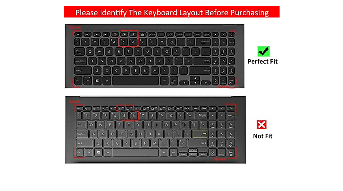 ASUS VivoBook Keyboard Cover - Slim & Durable Protection