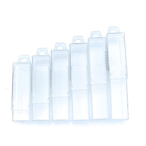 FTG USA Countersink Drill Bit Set 6 Pc #10 (3/16") Wood Countersink Drill Bit, 1 Replacement Tapered Drill Bit, 1 Stop Collar, 1 Hex Wrench, 6 Storage Containers