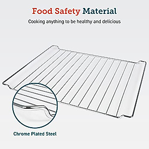 COSORI 2 Pcs Oven Rack for Cook & Bake, Non-stick coating, Carbon-Steel