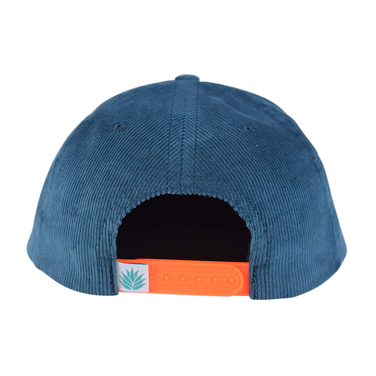 Sendero Provisions Co. Outdoor Adjustable Snapback Corduroy Rope Hat with Geo Screen Printed Patch (Ocean Blue)