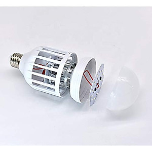 Bug Zapper Light Bulb 2 in 1 LED Light for Fruit Flies, Mosquito, Bug, Insect and Fly Control - Traps