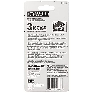 DEWALT Utility Blades, Heavy Duty, 75-Pack (DWHT11004L)