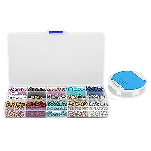 DIY Craft Beads Elastic Wire Kit Bracelet Necklaces Crafting Jewelry Making