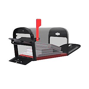 Architectural Mailboxes 6300P-10 Locking Parcel Mailbox, X-Large, Pewter