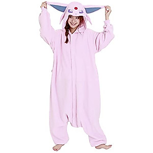 SAZAC Kigurumi - Pokemon - Espeon - Onesie Jumpsuit Halloween Costume