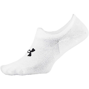 Under Armour Essential Ultra Low 3-Pack White MD (US Men's Shoe 7-8.5, Women's Shoe 6-10)