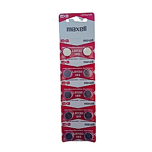 Maxell LR1130 10 Alkaline Batteries
