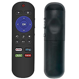 Replacement Remote for Insignia Roku TV NS-39DR510NA17 NS-32DR310NA17 NS-24DR220NA18 NS-65DR620NA18 NS-32DR420NA16 NS-32DR420NA16A NS-32DR420NA16B NS-40DR420NA16 NS-40DR420NA16B