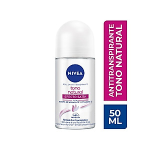 Nivea Deodorant Whitening Pack of 4 Aclarado Natural 50 milliliters 1.7 Fl Oz, 50.0 milliliters
