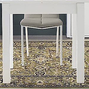 SUPERIOR Radcliffe Collection Area Rug, 8mm Pile Height with Jute Backing, Traditional European Tapestry Design, Fashionable and Affordable Woven Rugs - 8' x 10'