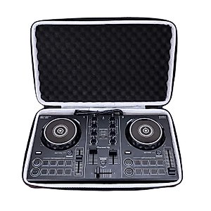 LTGEM EVA Hard DJ Controller Case compatible Hercules Inpulse 200/200 MK2 / Pioneer DJ DDJ-200 Smart/DDJ-WeGO4-K DJ Controller. Case Only!