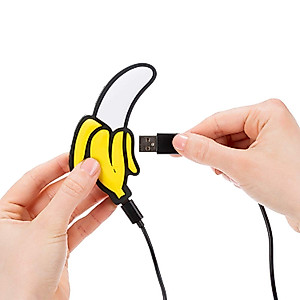 Mustard Banana USB Hub with 4 x USB Ports