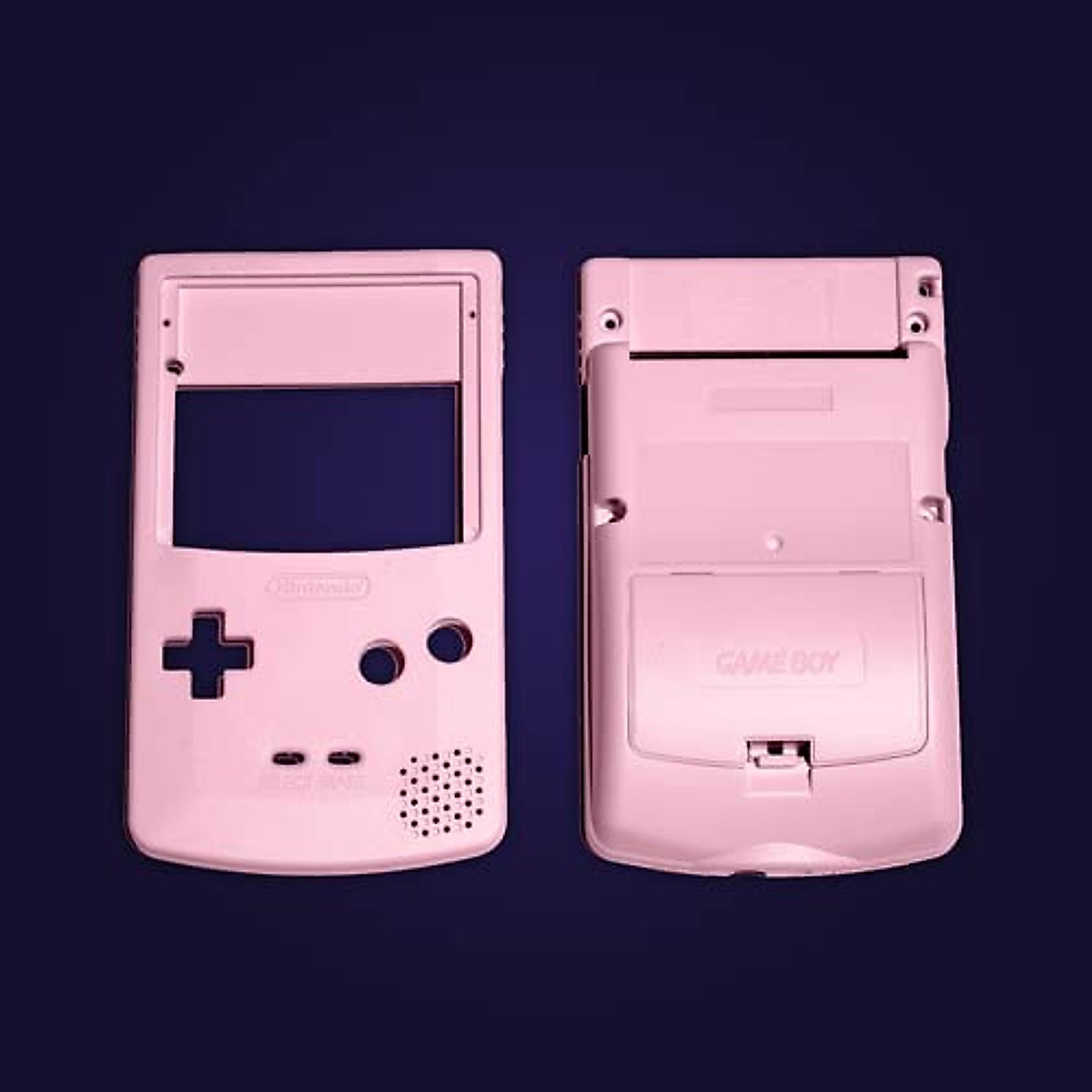 FunnyPlaying Game Boy Color Q5 Laminated IPS Ready Shell (Pink)