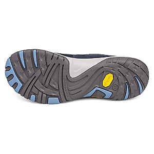 Dansko Paisley Waterproof Outdoor Sneakers for Women – Comfortable, Breathable Walking Shoes with Arch Support – Stain Resistant Sneakers with Slip Resistant Rubber Outsole Navy 10.5-11 M US