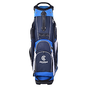 Cleveland Golf Cart Bag, Navy/Royal/White, Large