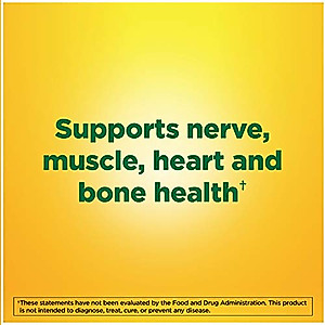 Nature Made Extra Strength Magnesium Oxide 400 mg, Dietary Supplement for Muscle Support, 110 Count