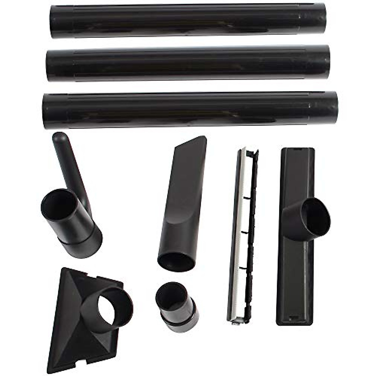 Cen-Tec Systems 95633 2.5" Diameter Multi-Brand Wet/Dry Vacuum Attachment Kit, Black