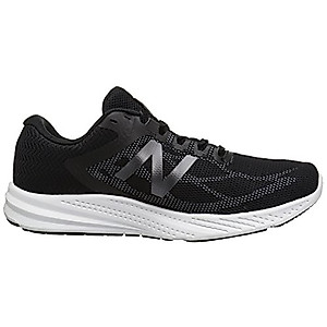 New Balance Women's 490 V6 Running Shoe, Black/Grey, 9 D US