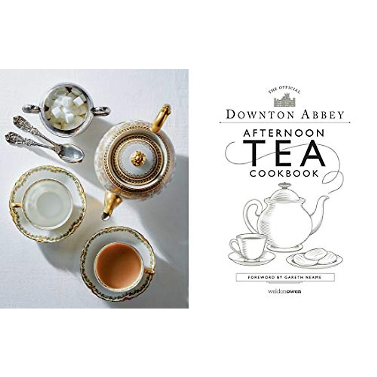 The Official Downton Abbey Afternoon Tea Cookbook: Teatime Drinks, Scones, Savories & Sweets (Downton Abbey Cookery)