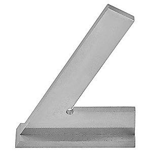 Angle Ruler 60 Degree High Accuracy Ruler Angle Ruler Seat for Centering Stones for Measuring(120x80mm)