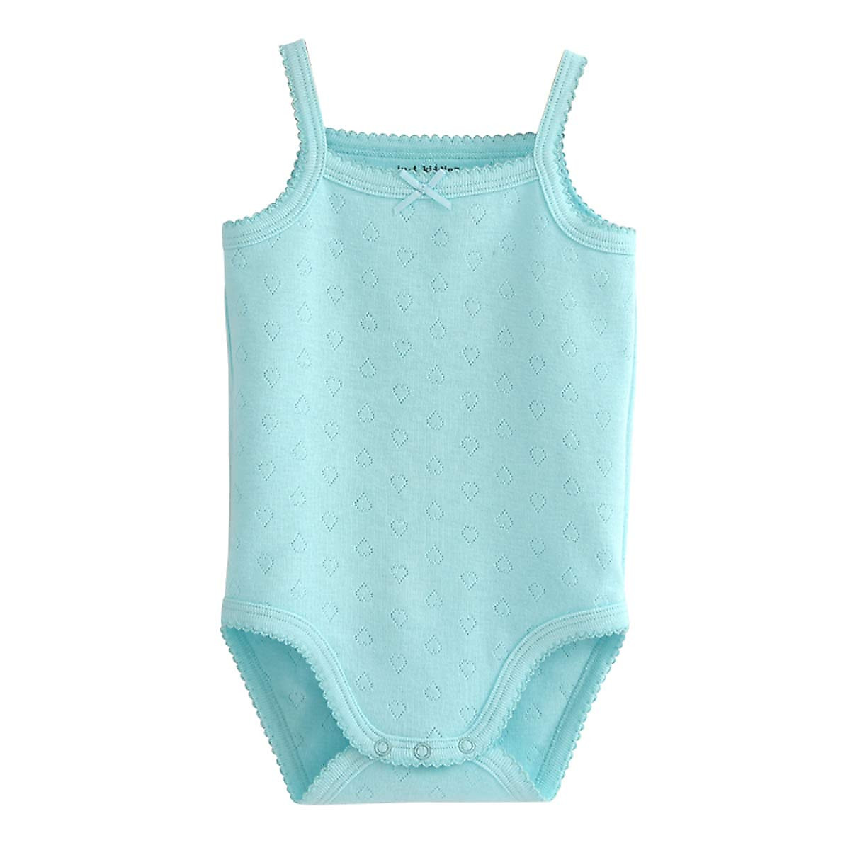 Blueleyu Baby Girls Spaghetti Strap Bodysuit SleevelessTank Top Cotton Baby One-Pieces Pack of Baby Summer Clothes (2-3T)