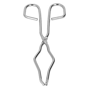 5Pcs Crucible Tongs, Stainless Steel Clamp Pliers Holder Casting Tool Lab Tongs Professional Grade for Metal Casting Gold Melting for Laboratory Industry