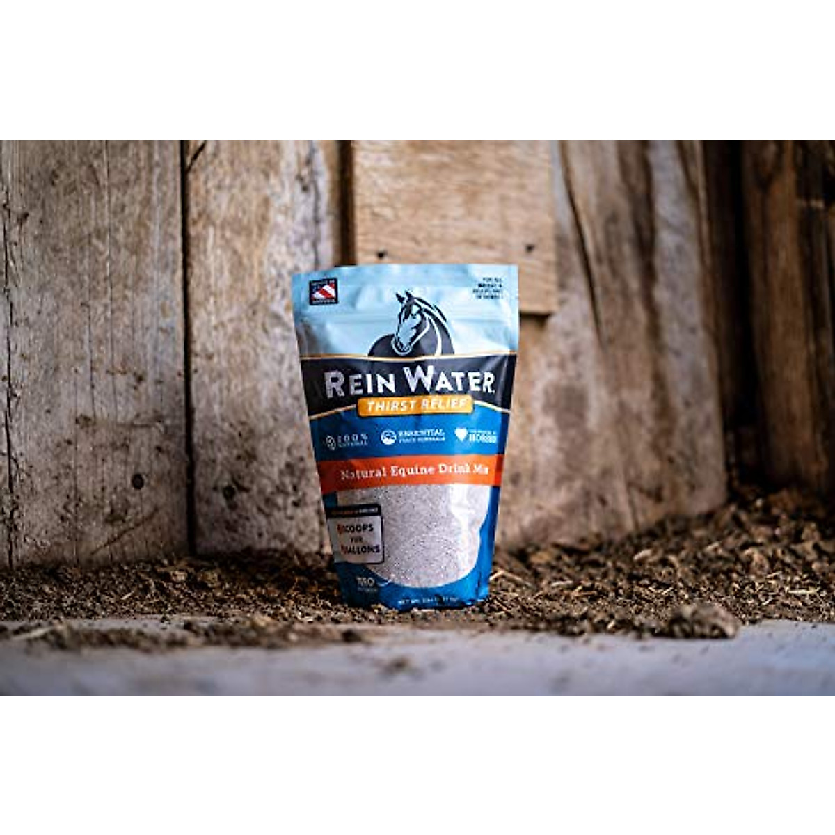 Redmond Rein Water Thirst Quencher for Dehydrated Horses, Electrolyte Mineral Drink Mix, 5 lb Bag