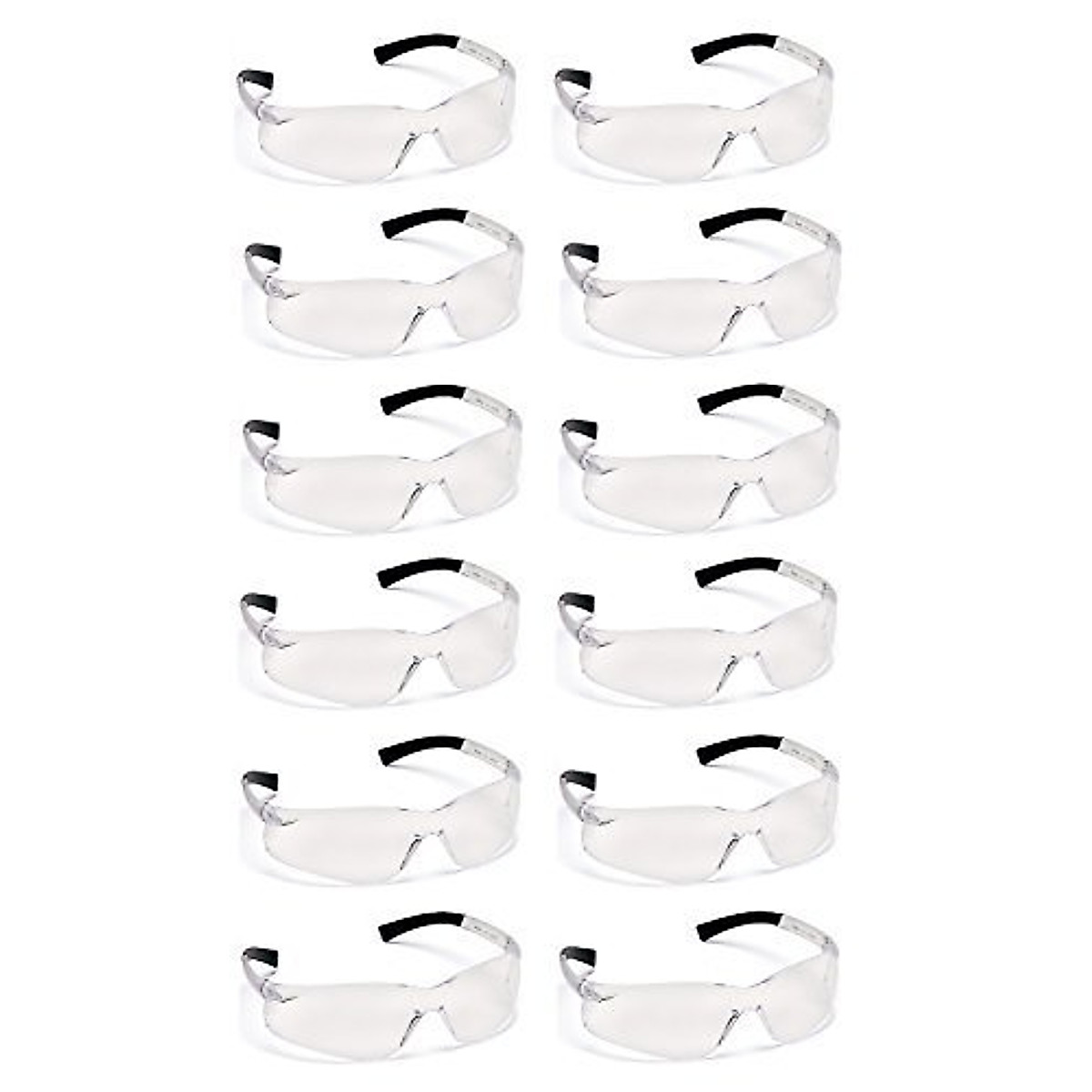 Pyramex Ztek Safety Glasses Clear Anti-Fog Lens S2510ST (12 Pair Pack)