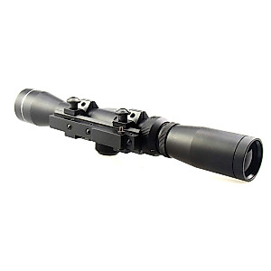 TACFUN Mosin Nagant 2-7x32 Long Eye Relief Scope + M44 M91 30 Scout Mount Package