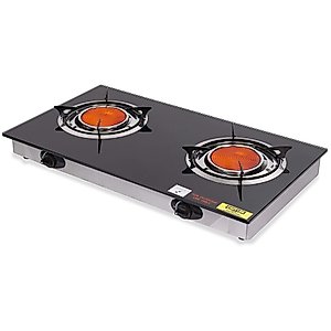 Barton Deluxe Propane Gas Range Stove 2 Burner Cooktop Auto Ignition Outdoor Grill Camping Stoves Station LPG