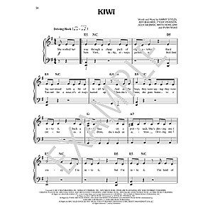 Harry Styles Easy Piano Collection - Includes Lyrics