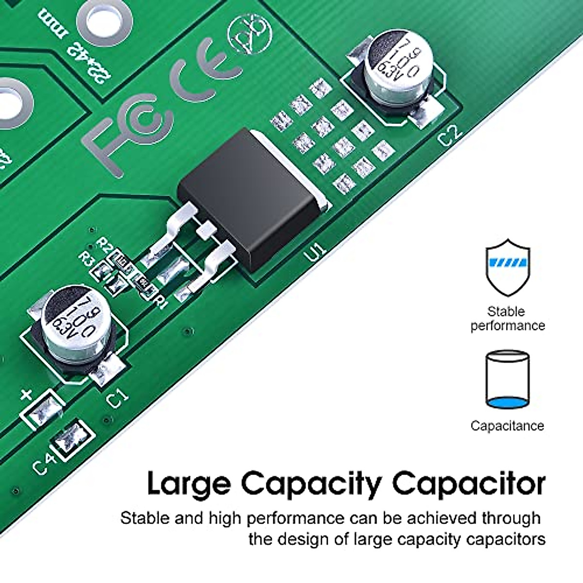 ELUTENG M.2 NGFF to SATA Adapter Card B Key/B & M Key SSD Converter NGFF M2 to 2.5 Inch SATA III Drivers for NGFF M.2 2280 2260 2242 2230 SSD (Not for M.2 NVME)