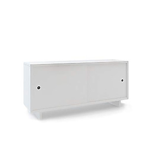 Oeuf Perch Twin Size Console, White
