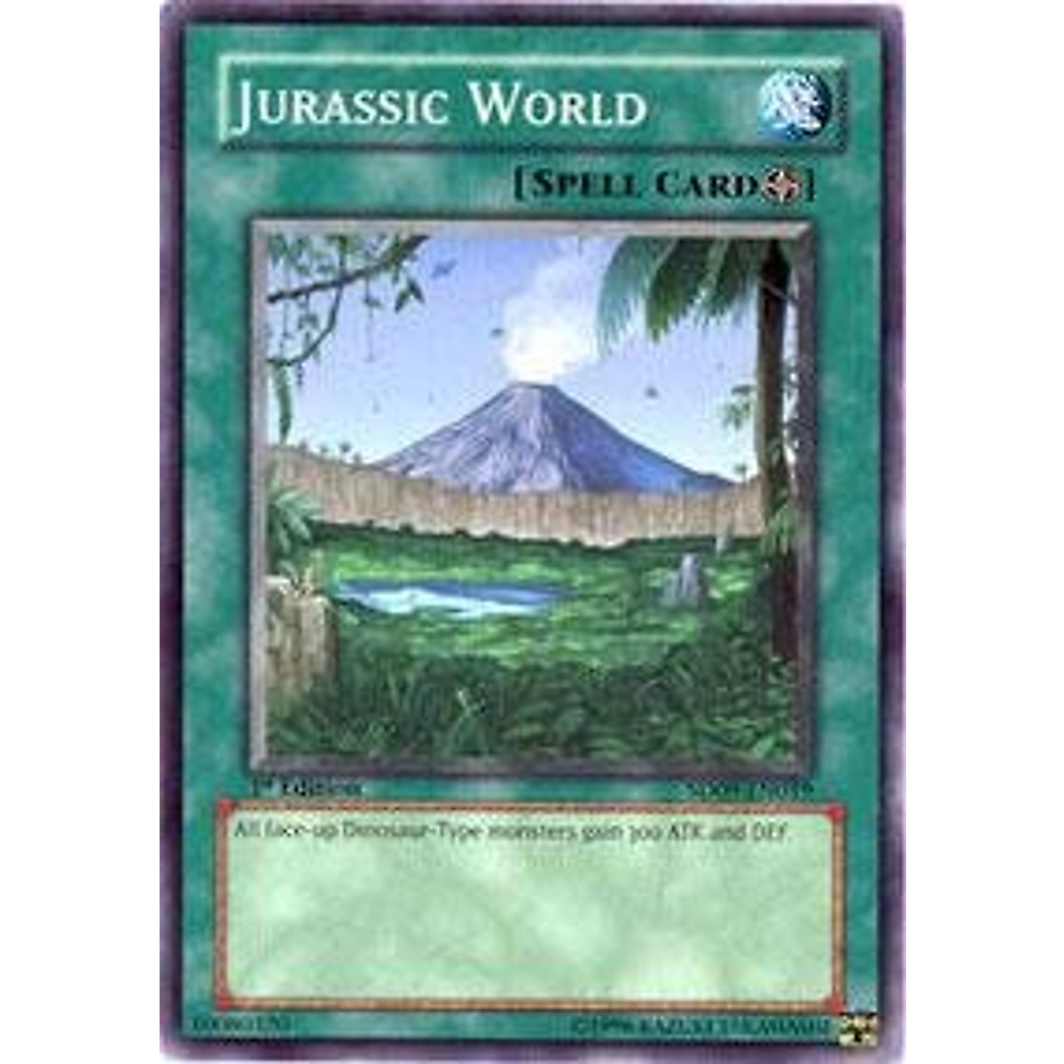 Yu-Gi-Oh! - Jurassic World (SD09-EN019) - Structure Deck 9: Dinosaur's Rage - 1st Edition - Common