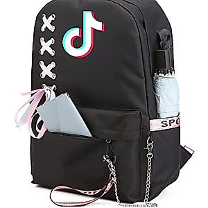 Backpack for Girls Middle Student Bookbag 15.6" School Bag Women Casual Daypack