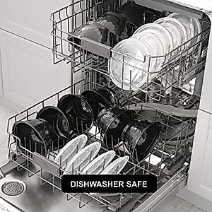 Freshware Meal Prep Containers [10 Pack] Bento Box, Food Storage Containers, Plastic Bowls with Lids for Soup and Salad, BPA Free, Stackable, Lunch Boxes, Microwave/Dishwasher/Freezer Safe (42 oz)