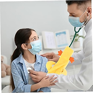 Stethoscope Cover Sleeve Cute Duck Stethoscope Cover Sleeve, Soft Plush Stethoscope Cover with Easy Slip on, Cartoon Stethoscope Accessories for Doctors & Nurses