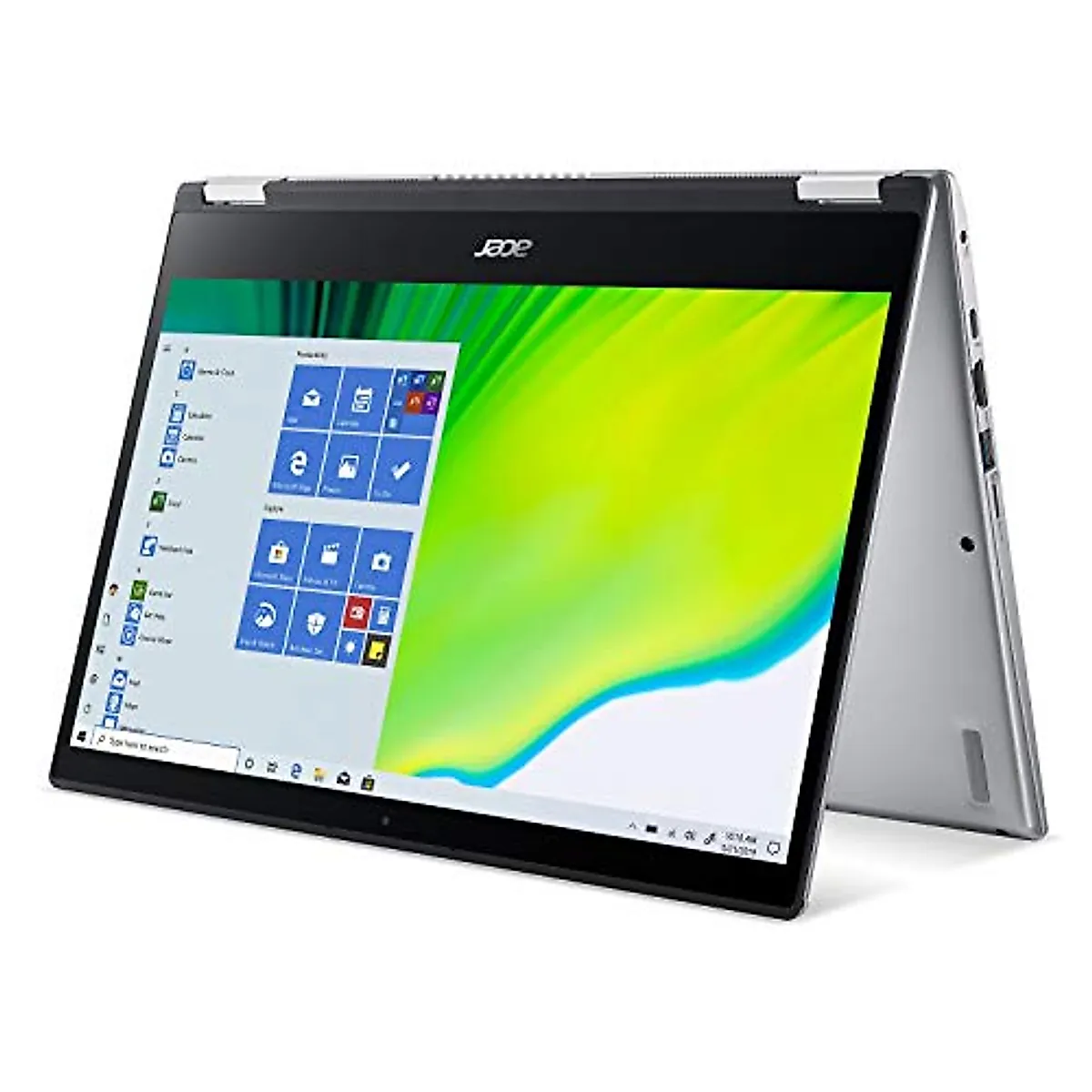 Acer Spin 3 Convertible Laptop, 14" Full HD IPS Touch,Intel Core i5-1035G1,a8GB LPDDR4,256GB NVMe SSD,WiFi 6, Backlit KB,Fingerprint Reader,Rechargeable Active Stylus,Win 10 Pro,SP314-54N-53BF,Silver