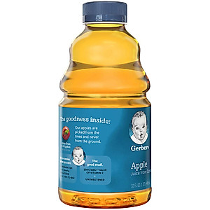 Gerber Toddler Juice Bottles (Apple)