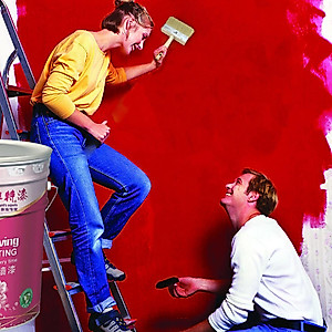 5'' Deck Brush for Deck Stain Applicator, Stain Brushes for Wood, Wide Paint Brush, Paint Brush for Walls, Quick Decking, Fence and Furniture