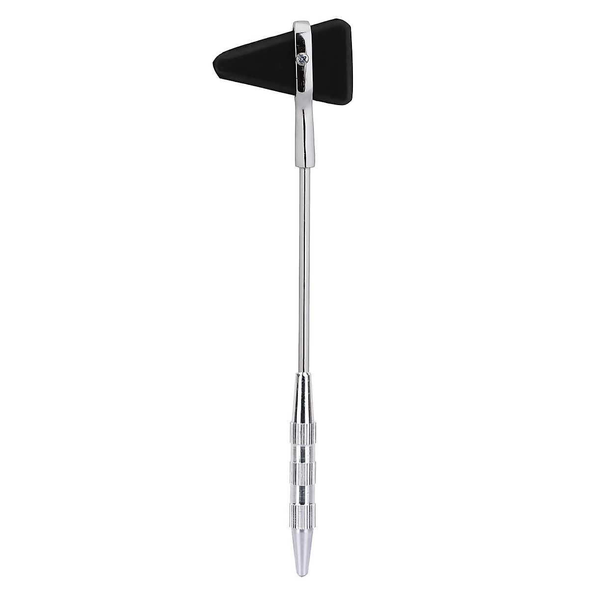 SPANCARE PHARMACEUTICALS Percussion Knee Hammer with All Metal Body | Triangular Head and Brush for Doctors | Neurologists | Medical Students | Nurses (Sigma_2) (1)