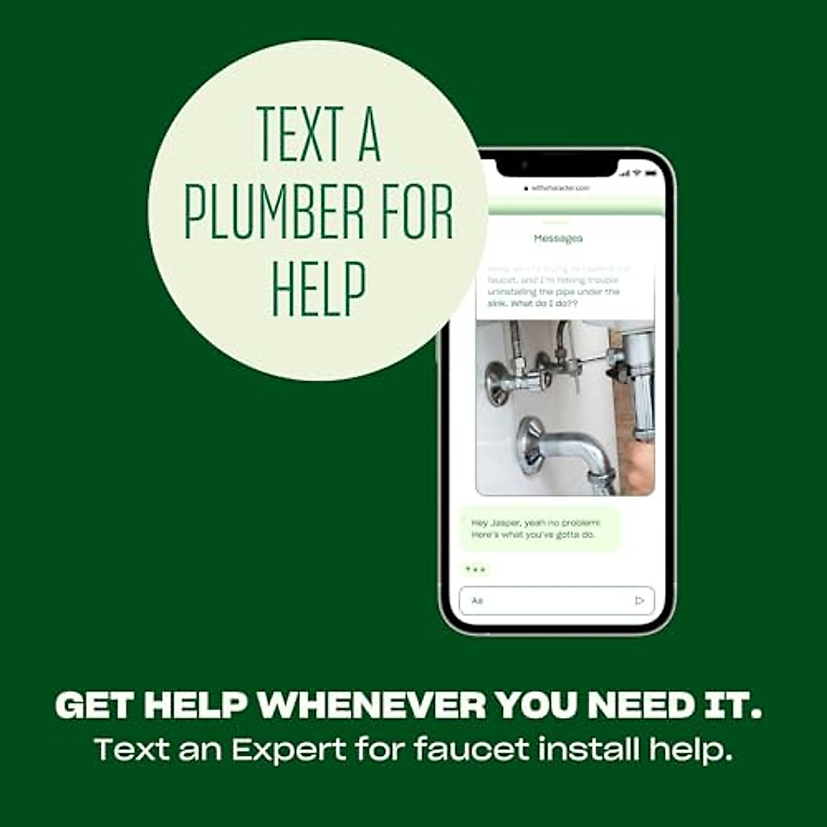 Character Faucet Installation Kit