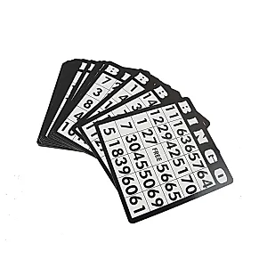 TG,LLC Treasure Gurus Professional Bingo Game Set Metal Bingo Ball Drawing Tumbler Cage Cards Chips Balls