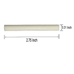BINHAI 50-Pack Car Diffuser Sponges Refill Sticks Filter Wick Replacements, Absorbent Sponge Sticks, 2.75 X 0.31 Inch for Car Humidifier Diffuser and Mini Humidifier Ultrasonic Aroma Diffuser