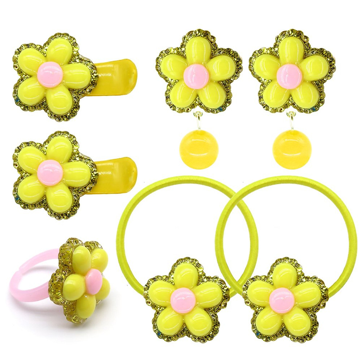 Elesa Miracle Little Girl Handbag Beauty Set Kids Plush Handbag