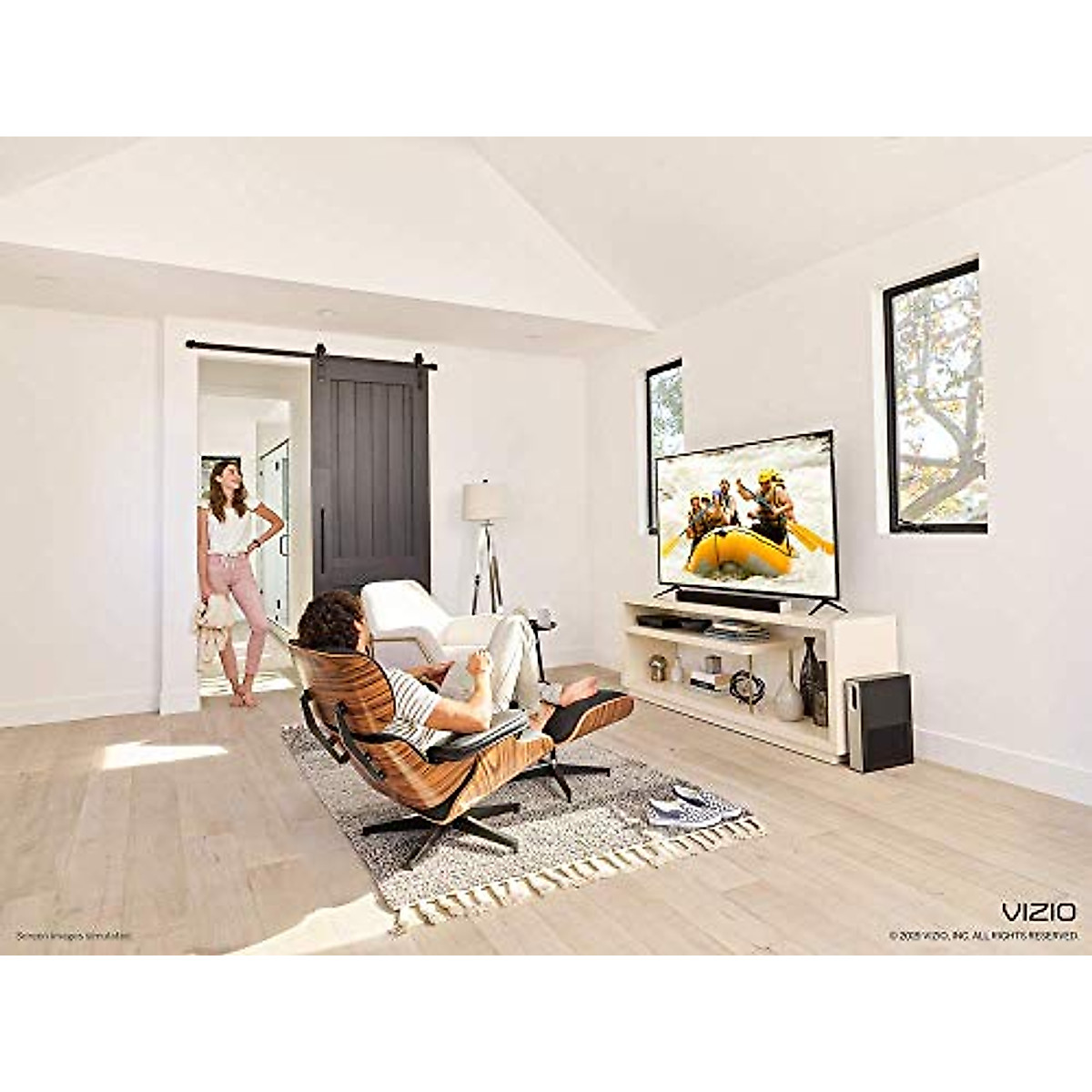 VIZIO 50inch Class V-Series 4K Ultra HD (2160p) Smart LED TV (V505-G9) (Renewed)