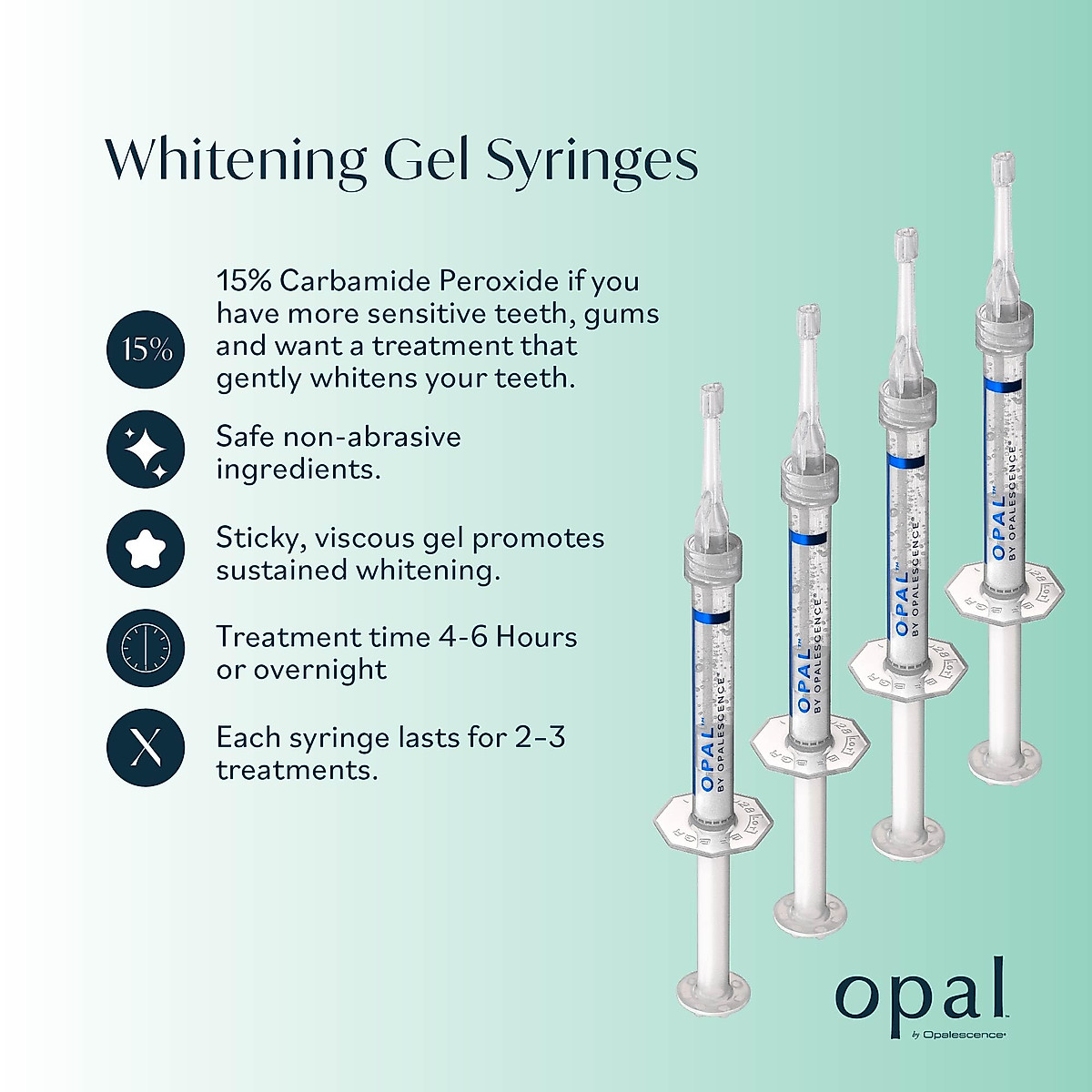 Opalescence 15% Gel Syringes Teeth Whitening - C- 5771-1