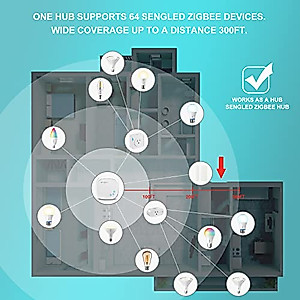 Sengled Smart Light Bulbs 100W, Zigbee Hub Required, Soft White Smart Bulbs Work with Alexa, Google, SmartThings, Echo 4th, Echo Show 10, Echo Plus, Dimmable A19 LED Light 2700K 1500LM, E26 1 Pack
